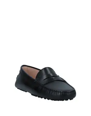 TOD'S Leather Loafers - Black