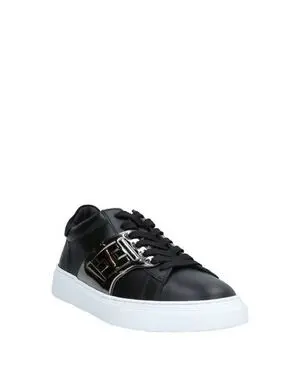 Hogan Leather Low-top Sneakers - Black
