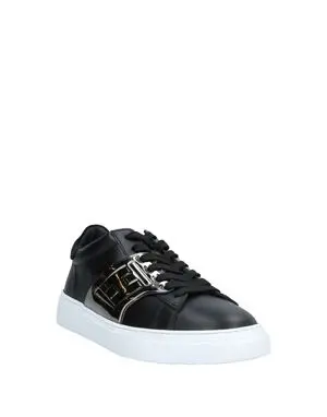 Hogan Leather Low-top Sneakers - Black