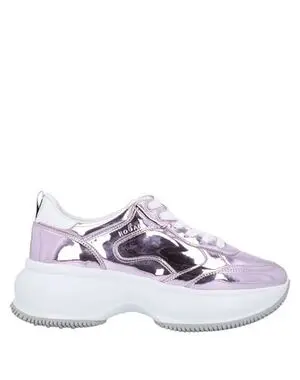 Hogan Leather Sneakers - Pink