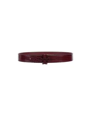 Tory Burch Belts In Burgundy - 27% Off | Editorialist display picture 1