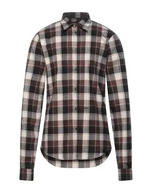 Dsquared2 Shirt Size Cotton - Dark Brown