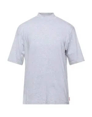 Acne Studios Man T-shirt Black Size Xs Cotton Light Grey
