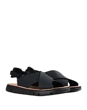 Camper Oruga Calfskin Wedge Sandals