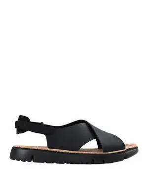 Camper Oruga Calfskin Wedge Sandals