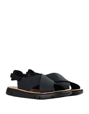 Camper Oruga Calfskin Wedge Sandals