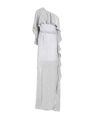 Elisabetta Franchi Red Carpet Maxi Dress - Light Grey