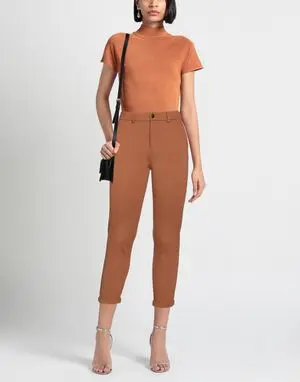 Liu Jo Skinny Fit Stretch Pants - Brown