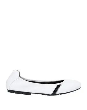 Hogan Metallic Flats For Women