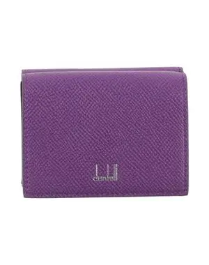 Dunhill Man Wallet Purple Size - Soft Leather Purple