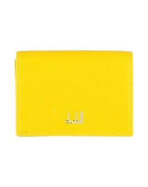 Dunhill Wallet Soft Leather - Yellow