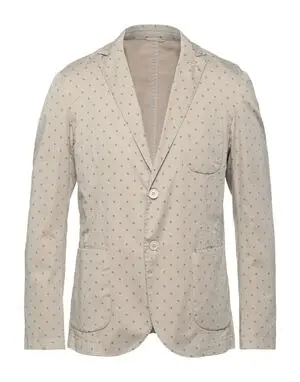 MASSIMO REBECCHI Blazer Taupe Cotton, Elastane