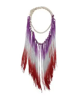 Missoni Necklace With Brand Logo Purple