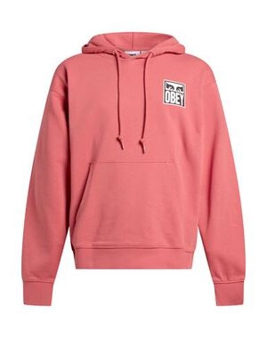 Obey Sweatshirt Size Cotton, Polyester - Red