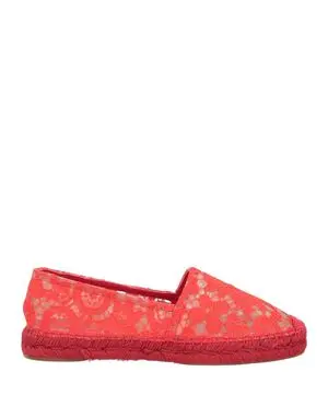 Dolce & Gabbana Lace Espadrilles - Coral