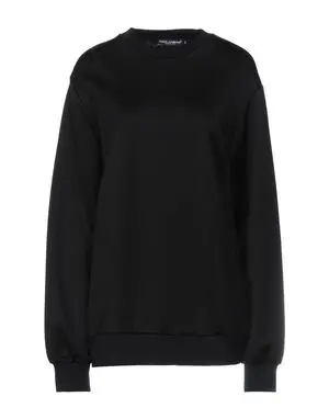 Dolce & Gabbana Solid Crewneck Sweatshirt - Black