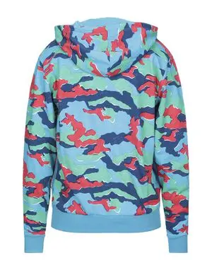 Moschino Camouflage Print Sweatshirt - Blue