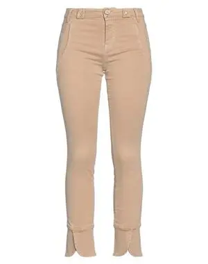 ELISA CAVALETTI BY DANIELA DALLAVALLE Elisa Cavaletti Moleskin Slim Fit Pants - Beige