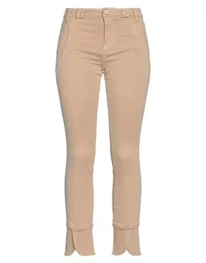 ELISA CAVALETTI BY DANIELA DALLAVALLE Elisa Cavaletti Moleskin Slim Fit Pants - Beige