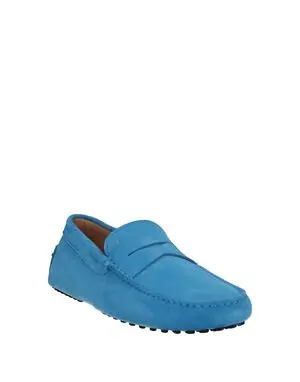 TOD'S Leather Loafers - Blue