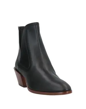 TOD'S Ankle Boots In Calfskin And Elastic Fibres - Black