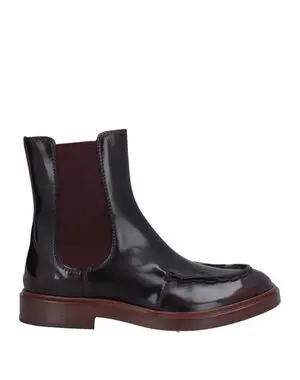 TOD'S Ankle Boots Soft Leather - Maroon