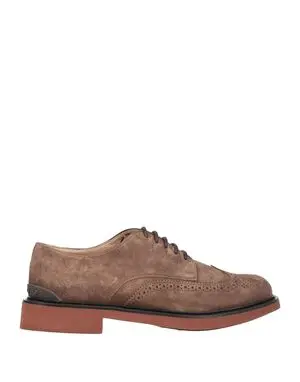 TOD'S Lace-Up Brogues Khaki
