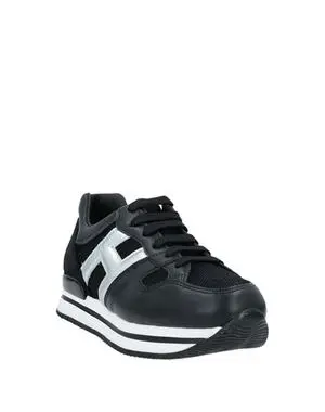 Hogan Leather Sneakers - Black