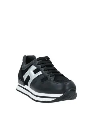 Hogan Leather Sneakers - Black