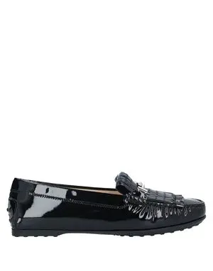 TOD'S Leather Loafers - Black