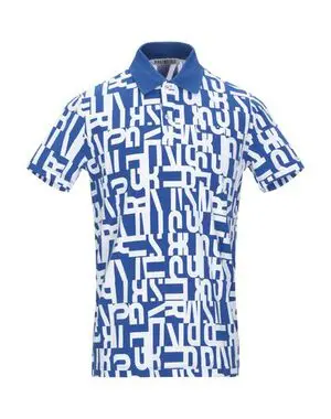 BIKKEMBERGS Polo Shirt Size Cotton, Elastane
