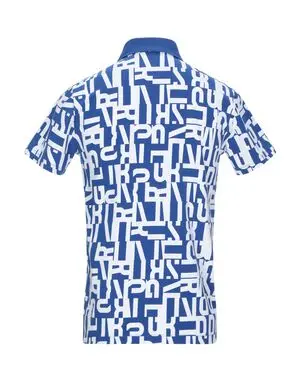 BIKKEMBERGS Polo Shirt Size Cotton, Elastane