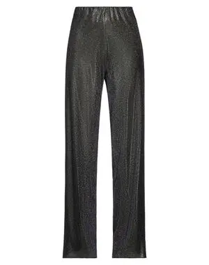 SEMICOUTURE Glitter Jersey Pants - Black