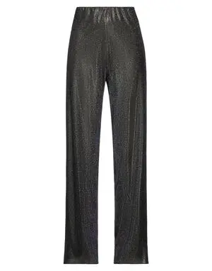 SEMICOUTURE Glitter Jersey Pants - Black