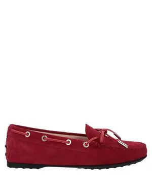 TOD'S TOD'S Loafers In Leather Brick Red