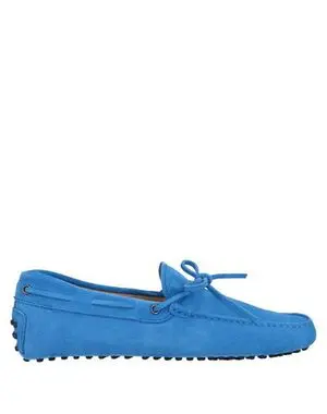 TOD'S Leather Loafers - Blue