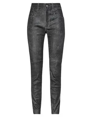 MARANT ETOILE Slim-leg Lambskin Pants