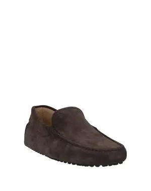 TOD'S Loafers In Leather - Dark Brown