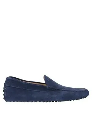 TOD'S Suede Driving Loafers - Midnight Blue
