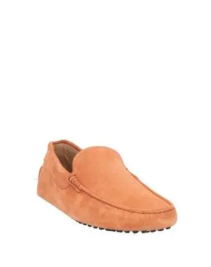 TOD'S Suede Driving Loafers - Yellow