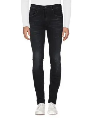 R13 Straight-leg Jeans With Distressed Details