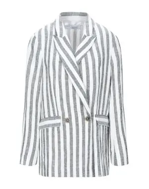 IRO PARIS Linen Striped Blazer