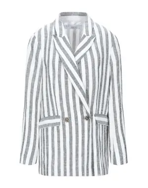 IRO PARIS Linen Striped Blazer