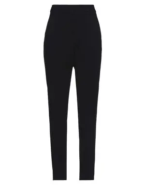 Emporio Armani Tapered Virgin Wool-blend Pants - Black