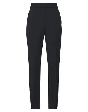 Emporio Armani Tapered Virgin Wool-Blend Pants Dark Blue