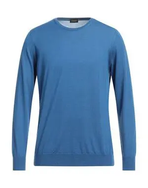 DRUMOHR Drumohr Cashmere Crewneck Sweater Blue