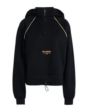 Karl Lagerfeld Cropped Athleisure Hoodie