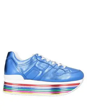 Hogan Leather Low-top Sneakers - Bright Blue