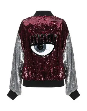 CHIARA FERRAGNI Bomber Jacket - Garnet