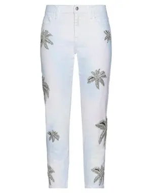 Philipp Plein Straight-leg Jeans With Appliqués
